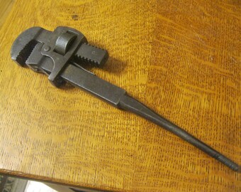 Antique pipe wrench | Etsy