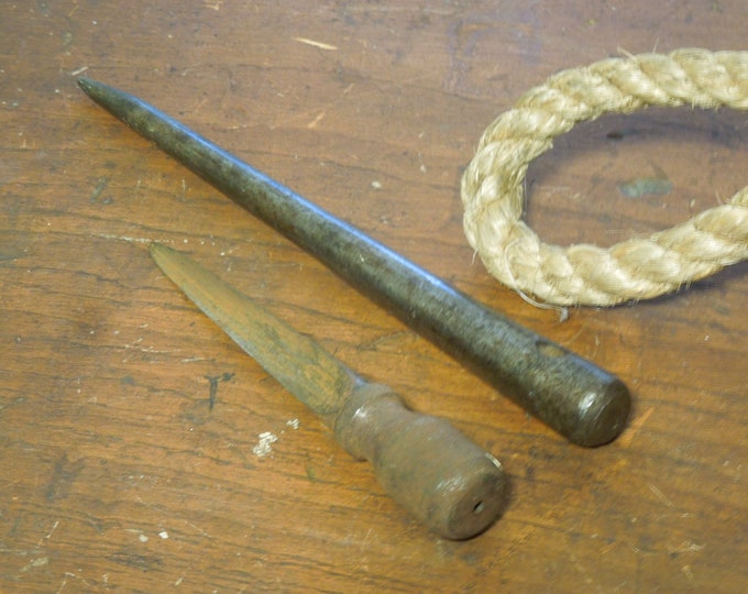 Hand Forged Marlin Spike Rope Making Tool, FREE SHIPPING - Etsy