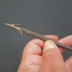 Ancient Hand Forged Iron Harpoon Toggling Head, Viking Style Hand Held ...