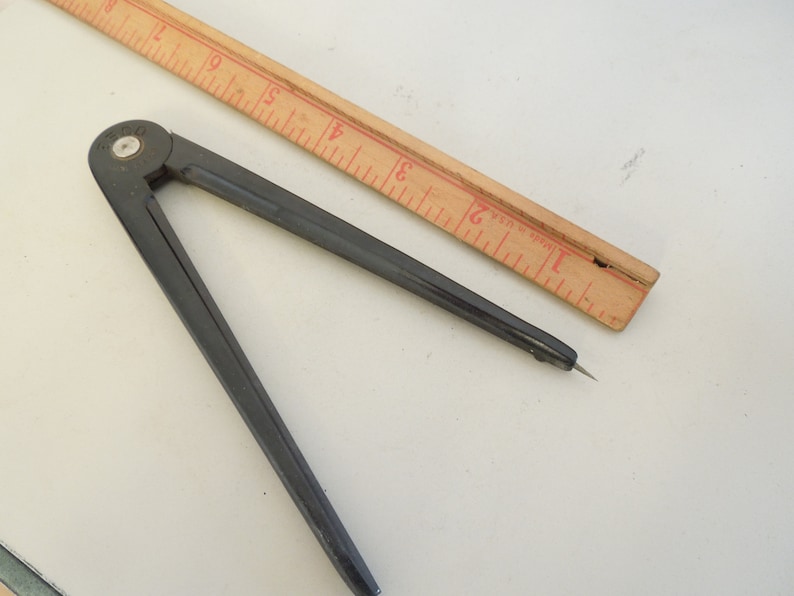 Vintage Engineering Dividers, Rare Bakelite Drafting Tool, FREE ...