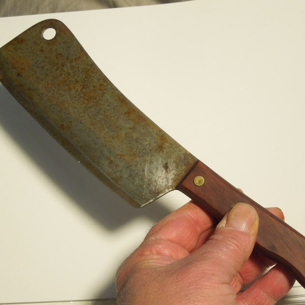 Old Meat Cleaver - Etsy