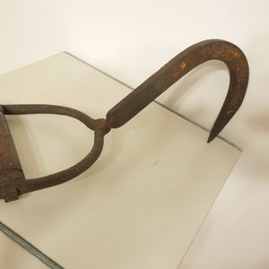 Antique Longshoreman's Hook, Stevedore, Large Hay Hook, Farm Decor ...