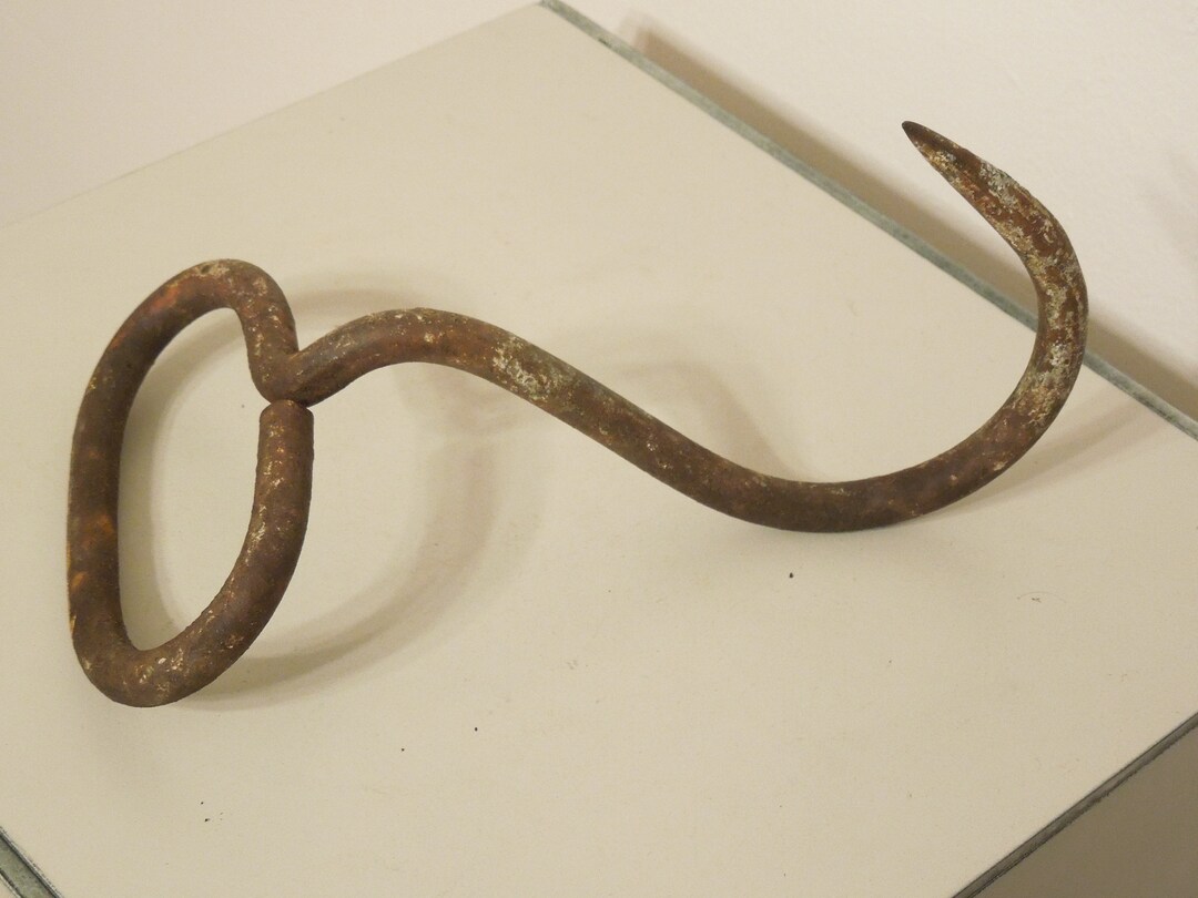 Antique Longshoreman's Hook, Packhaken Timber Hook, Hay Baling Hook ...