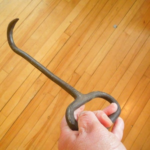 Antique Longshoreman's Hook, Heavy Duty Hay Hook, FREE SHIPPING!! - Etsy