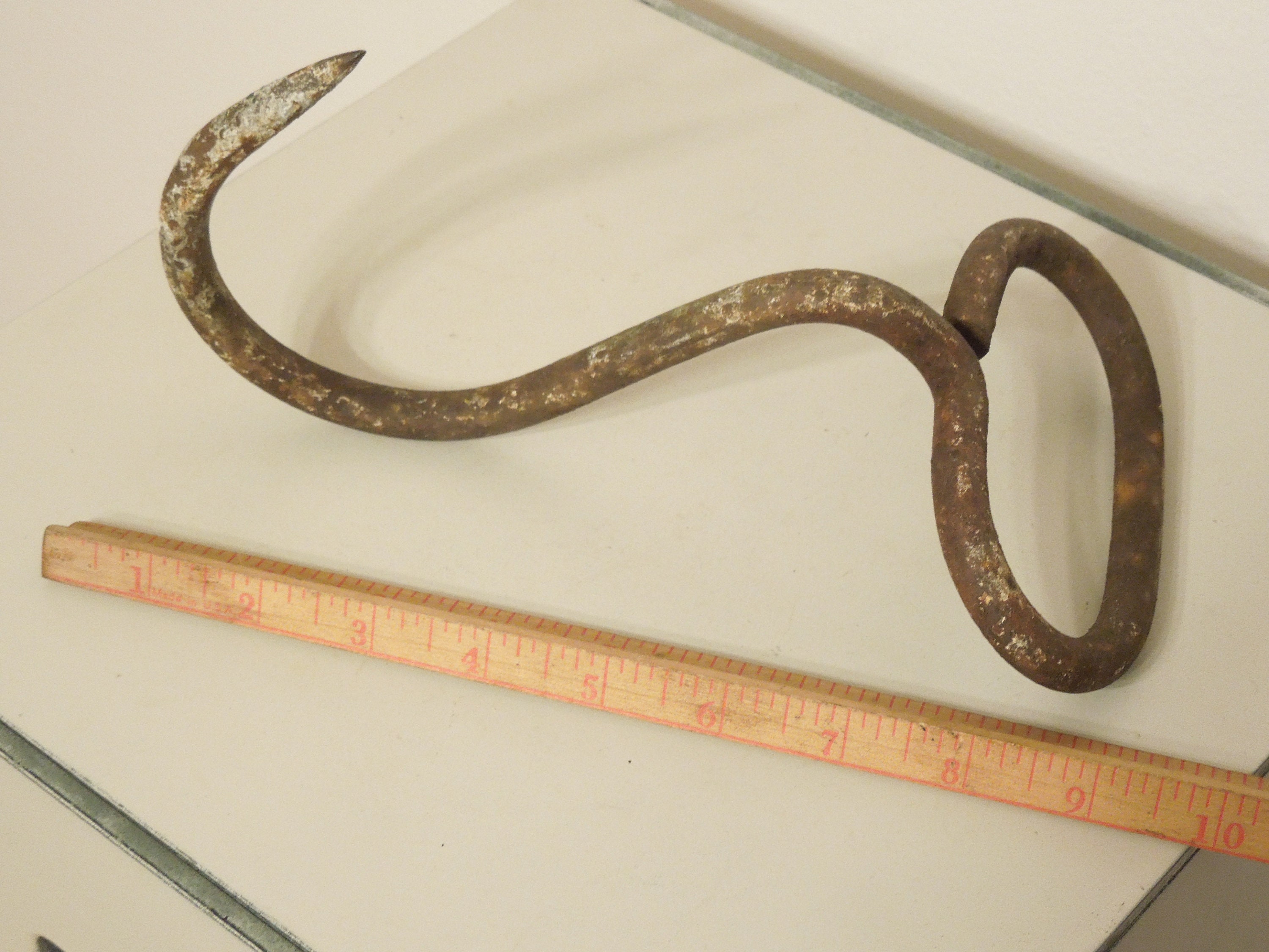 Antique Longshoreman's Hook, Packhaken Timber Hook, Hay Baling Hook ...