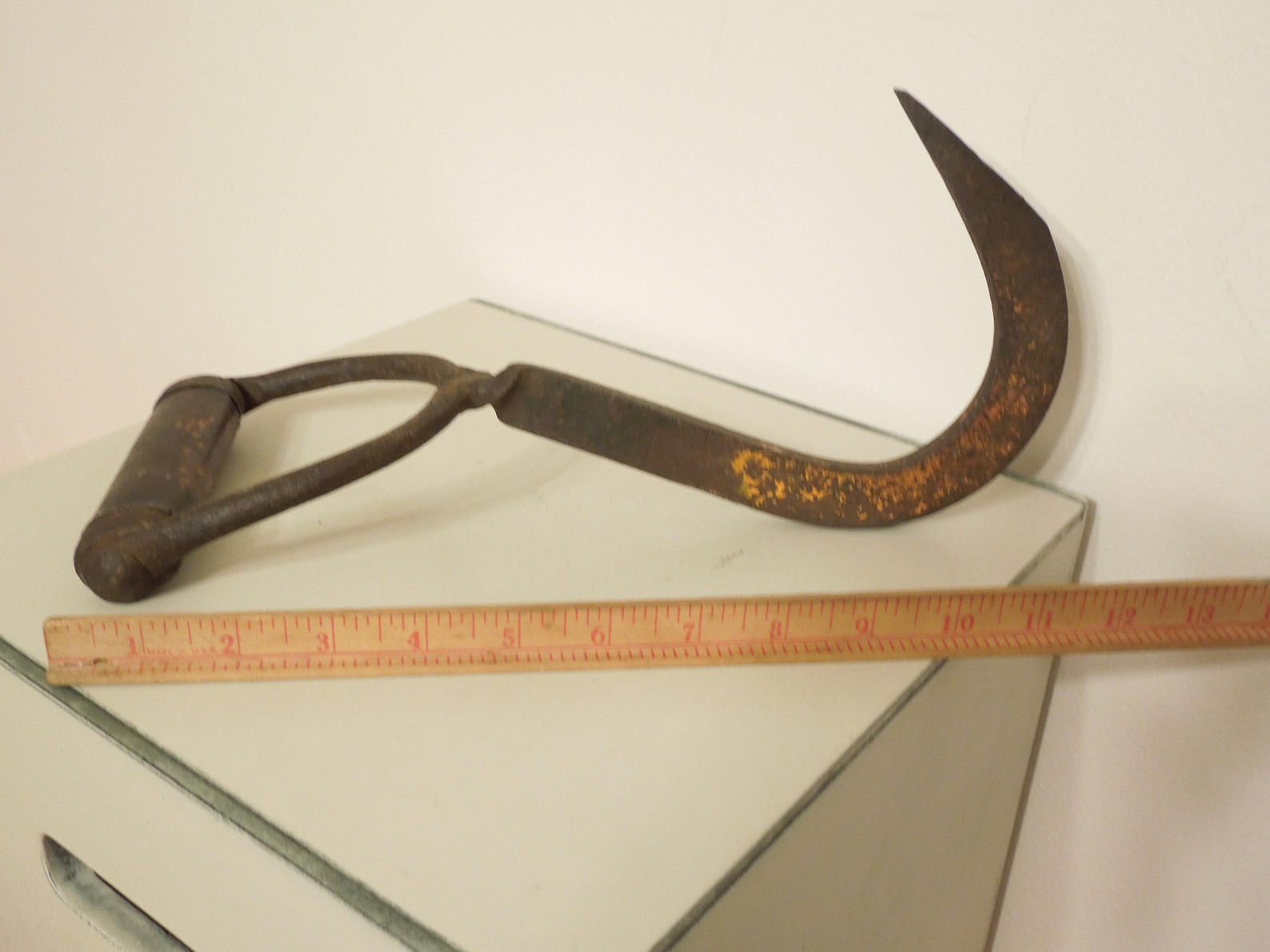 Antique Longshoreman's Hook, Stevedore, Large Hay Hook, Farm Decor ...