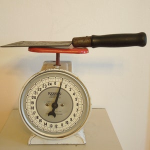 Antique Meat Cleaver, Butcher's Knife, Warranted Cast Steel Chef's ...