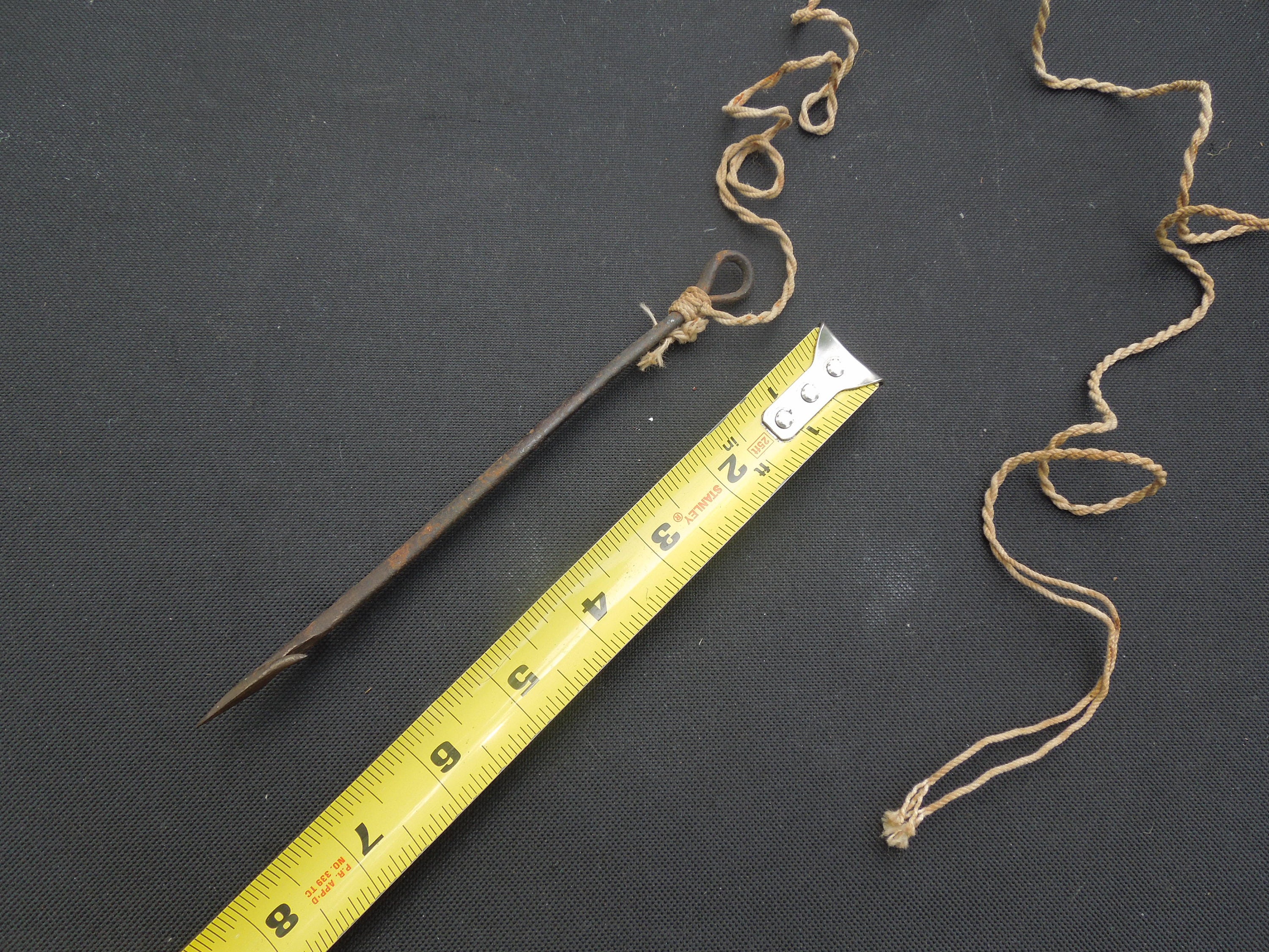 Ancient Hand Forged Iron Harpoon Toggling Head Viking Style - Etsy