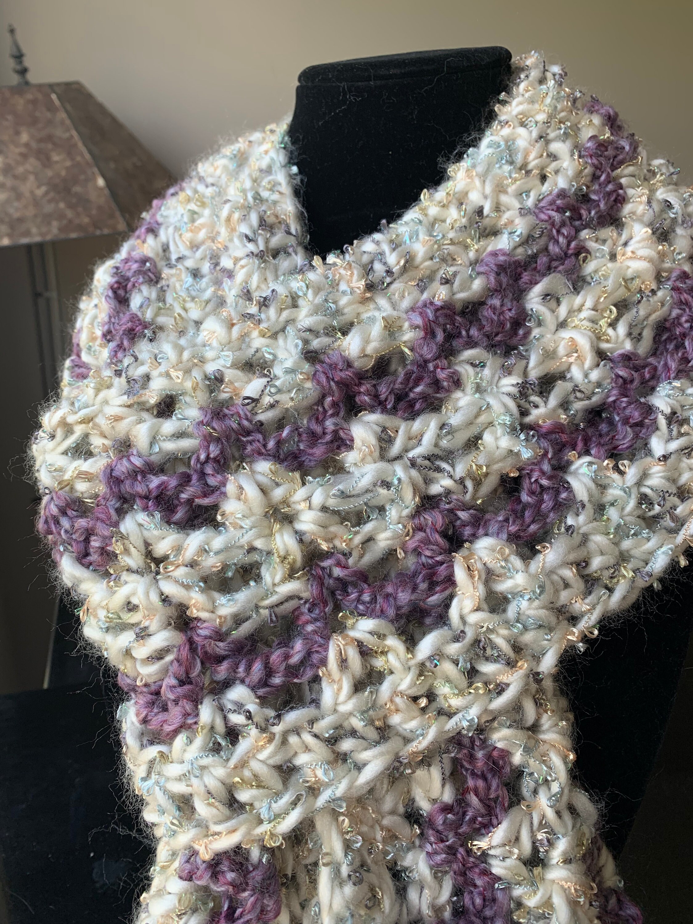 Louise's Lattice Scarf *CROCHET PATTERN* - Etsy