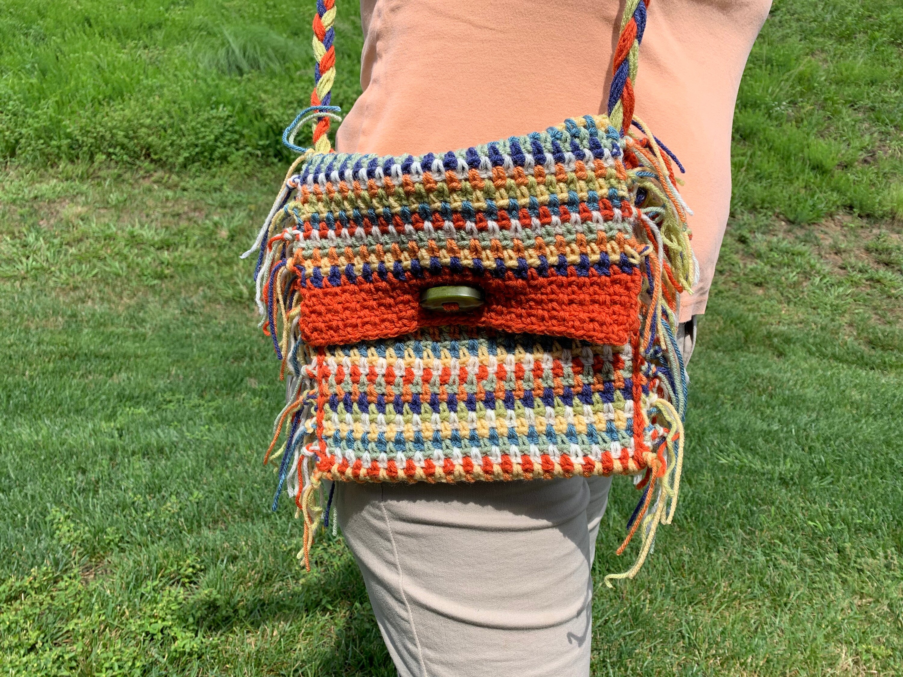 Piper's Boho Book Bag ***CROCHET PATTERN*** - Etsy