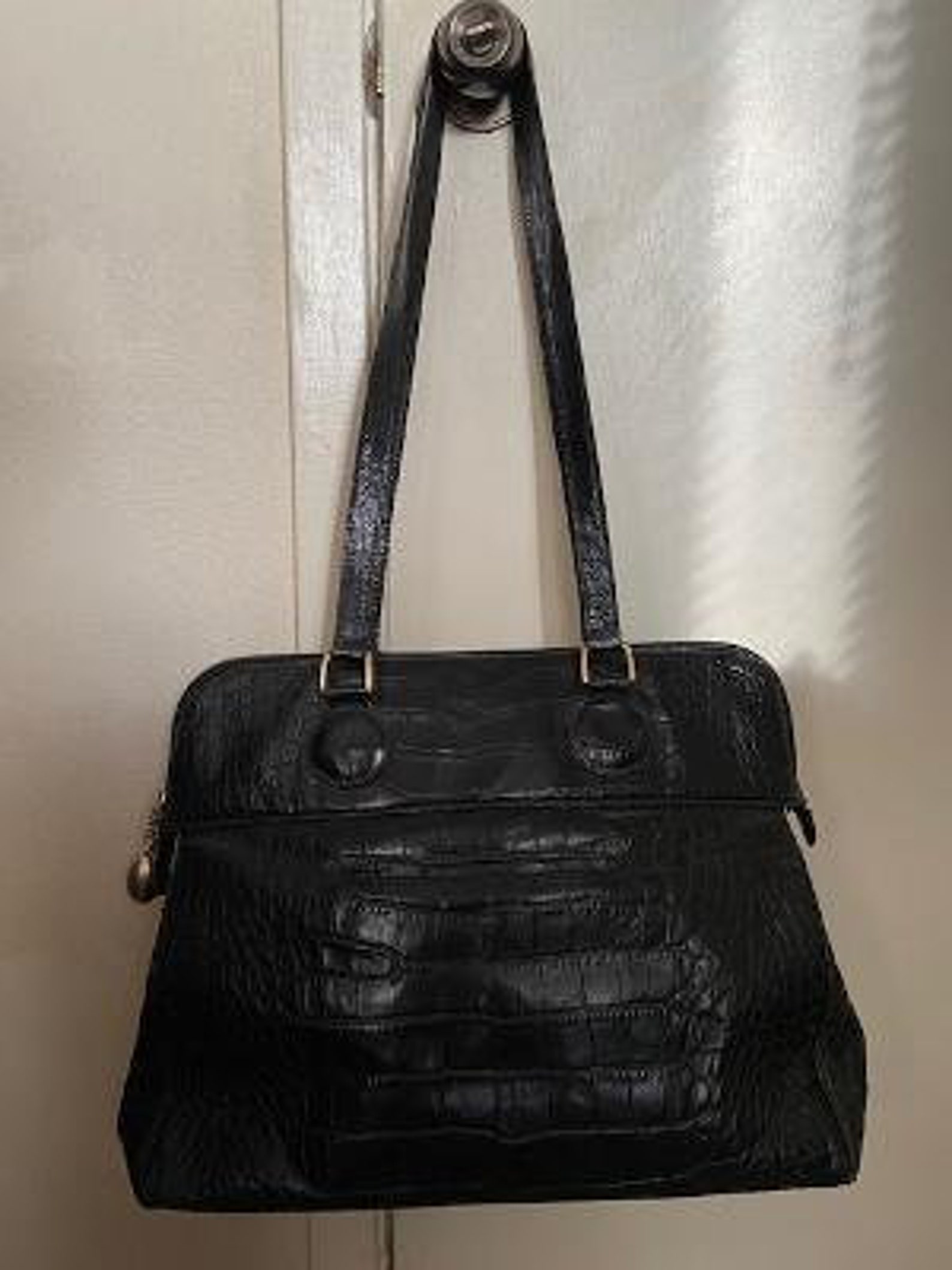 Vintage Cosci Leather Weekend Bag - Etsy.de