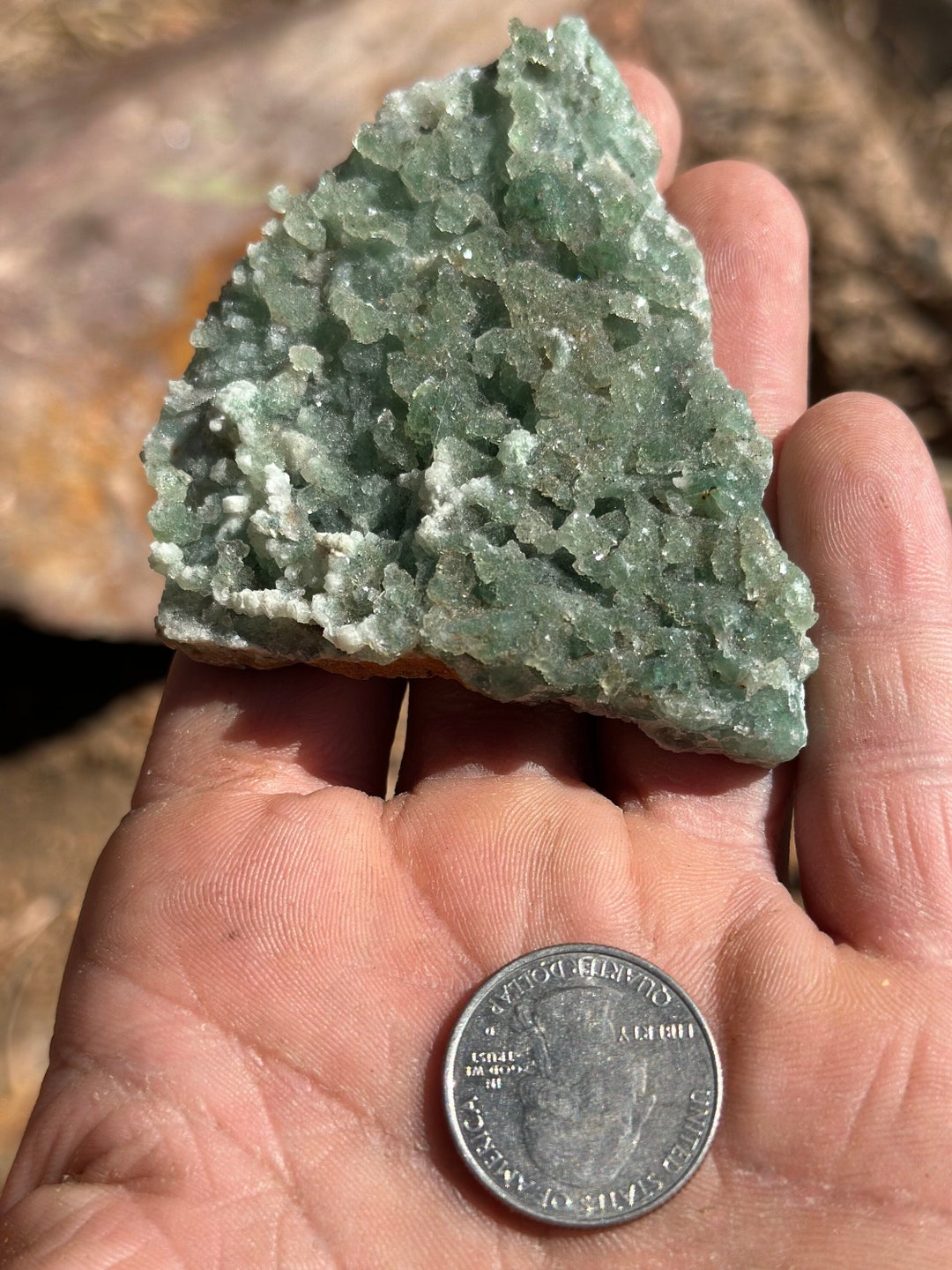 Apple Green Fluorite Plate. Colorado Mined , Nancy Hanks Gulch. - Etsy
