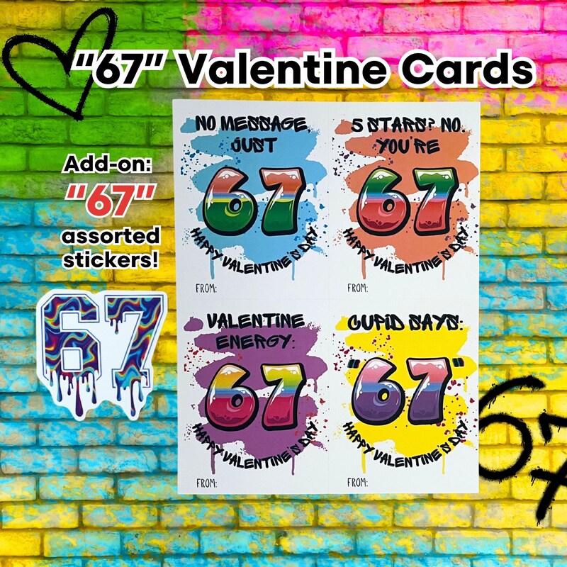 67 Stickers - Etsy