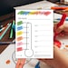 Goal Progress Tracker for Kids - PDF Instant Download, Children Reward ...