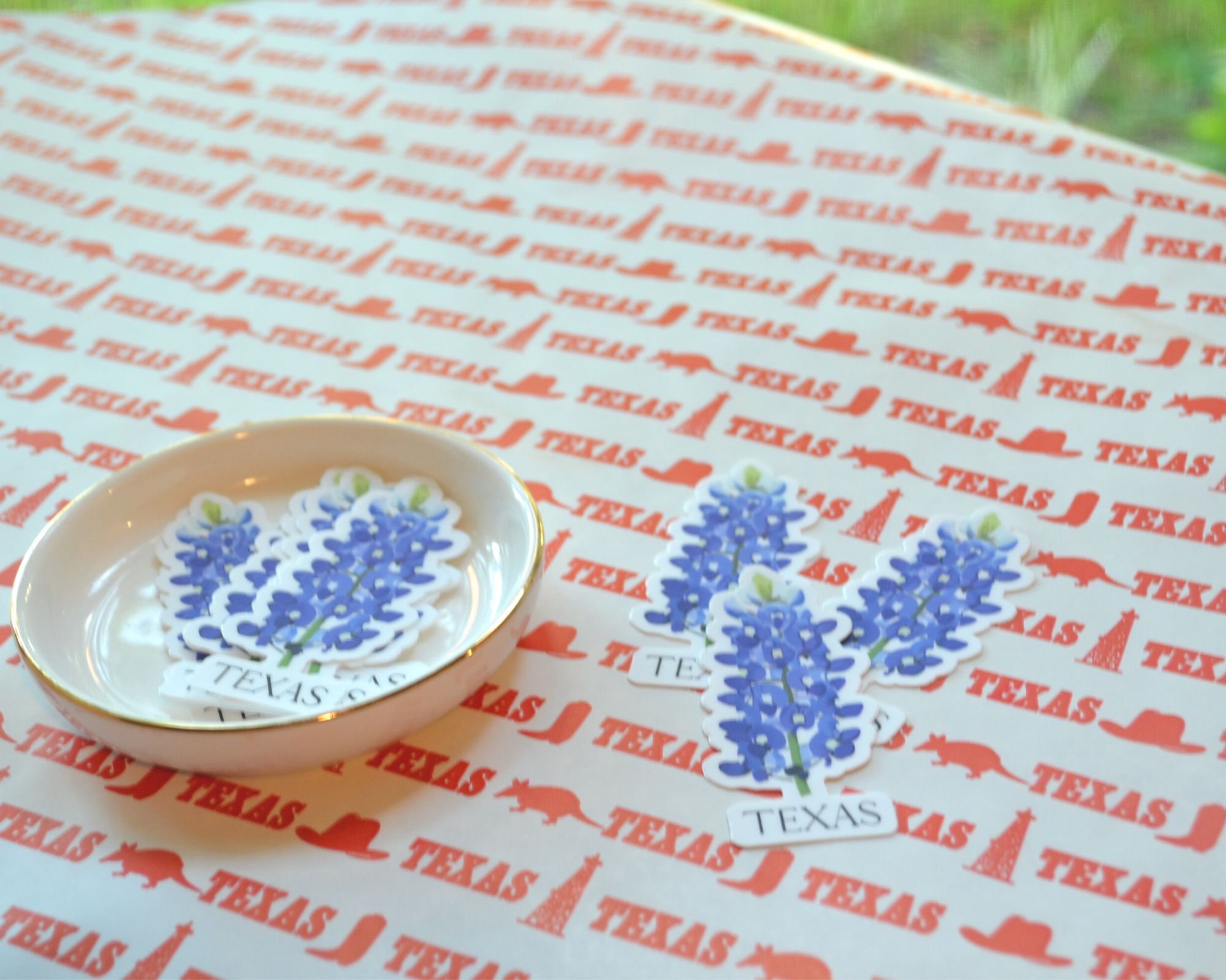 Texas Bluebonnet Vinyl Sticker Texas State Flower Decal - Etsy