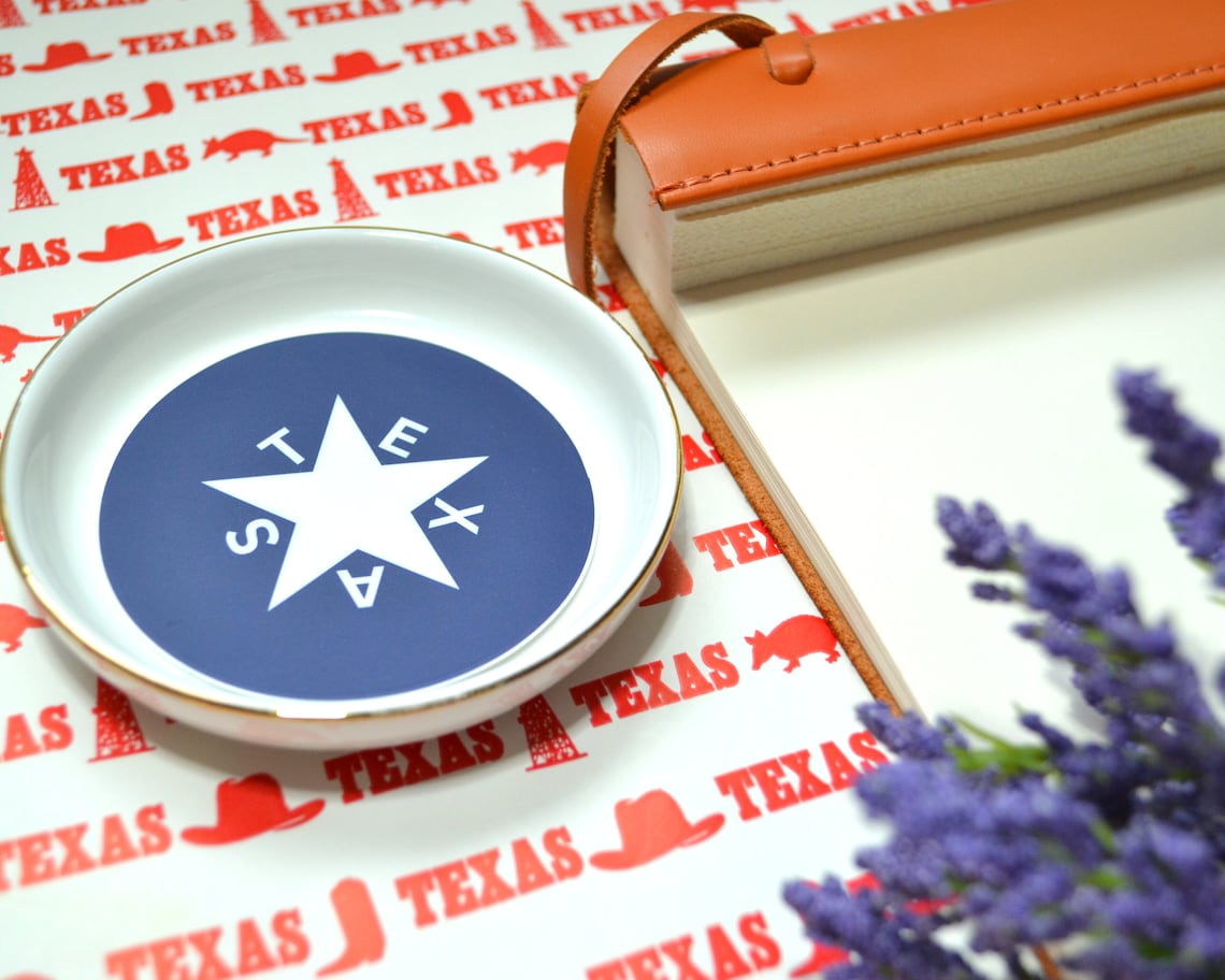 De Zavala Texas Flag Circle Sticker, Texas Flag 1836, Texas Star Blue ...