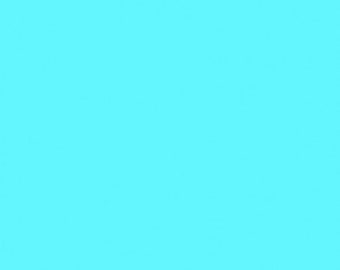 Solid Aqua Fabric - Etsy