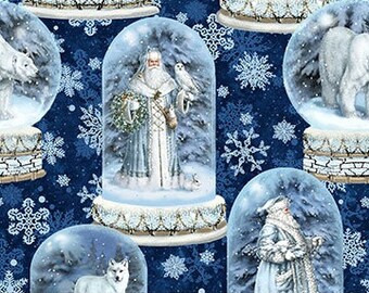 Northcott Father Christmas - Etsy