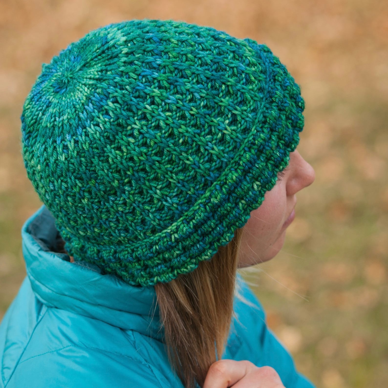 Reversible Hat Knitting Pattern PDF, Knitted Hat Pattern, Reversible ...
