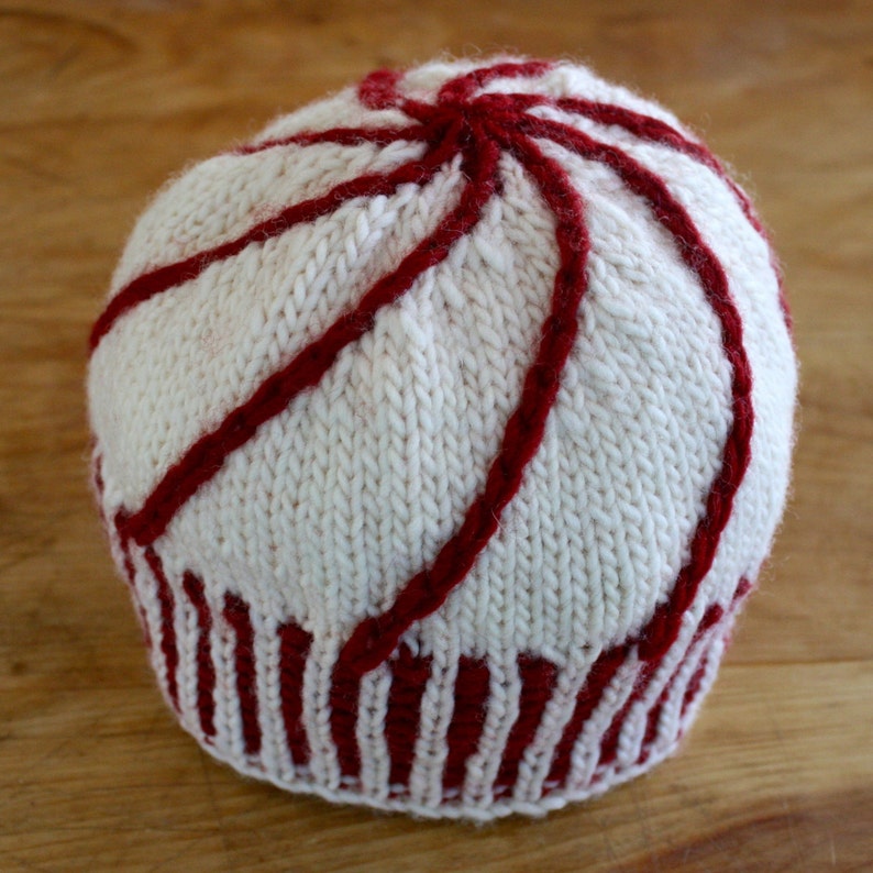 Knitted Hat Pattern PDF, Kid's Hat Knitting Pattern, Knit Kid's Hat ...