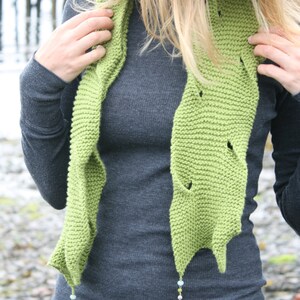 Scarf Knitting Pattern PDF, Summer Scarf Knitting Pattern, Knit Scarf ...