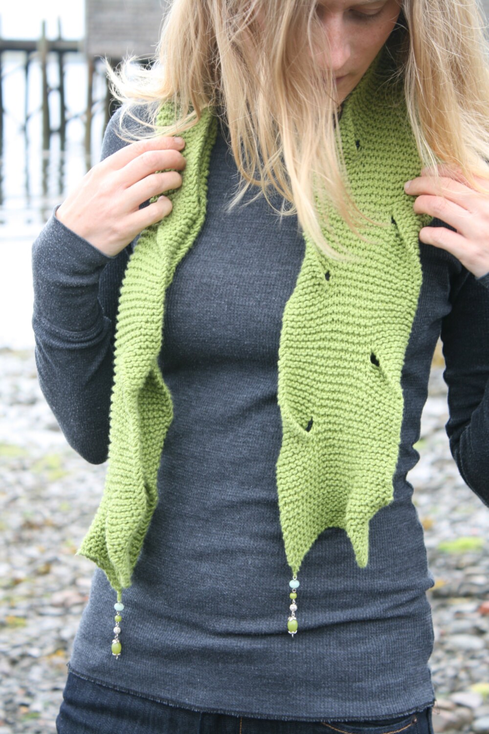 Scarf Knitting Pattern PDF, Summer Scarf Knitting Pattern, Knit Scarf ...