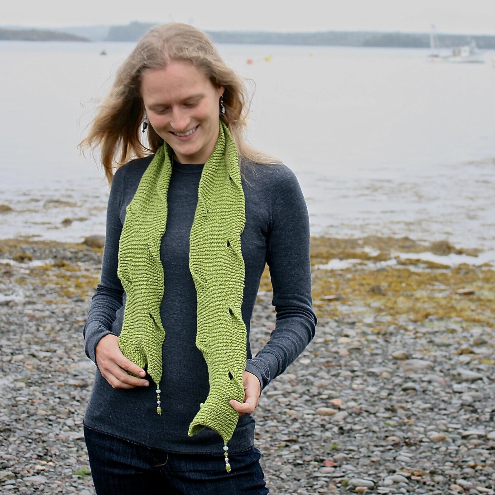 Scarf Knitting Pattern PDF, Summer Scarf Knitting Pattern, Knit Scarf ...