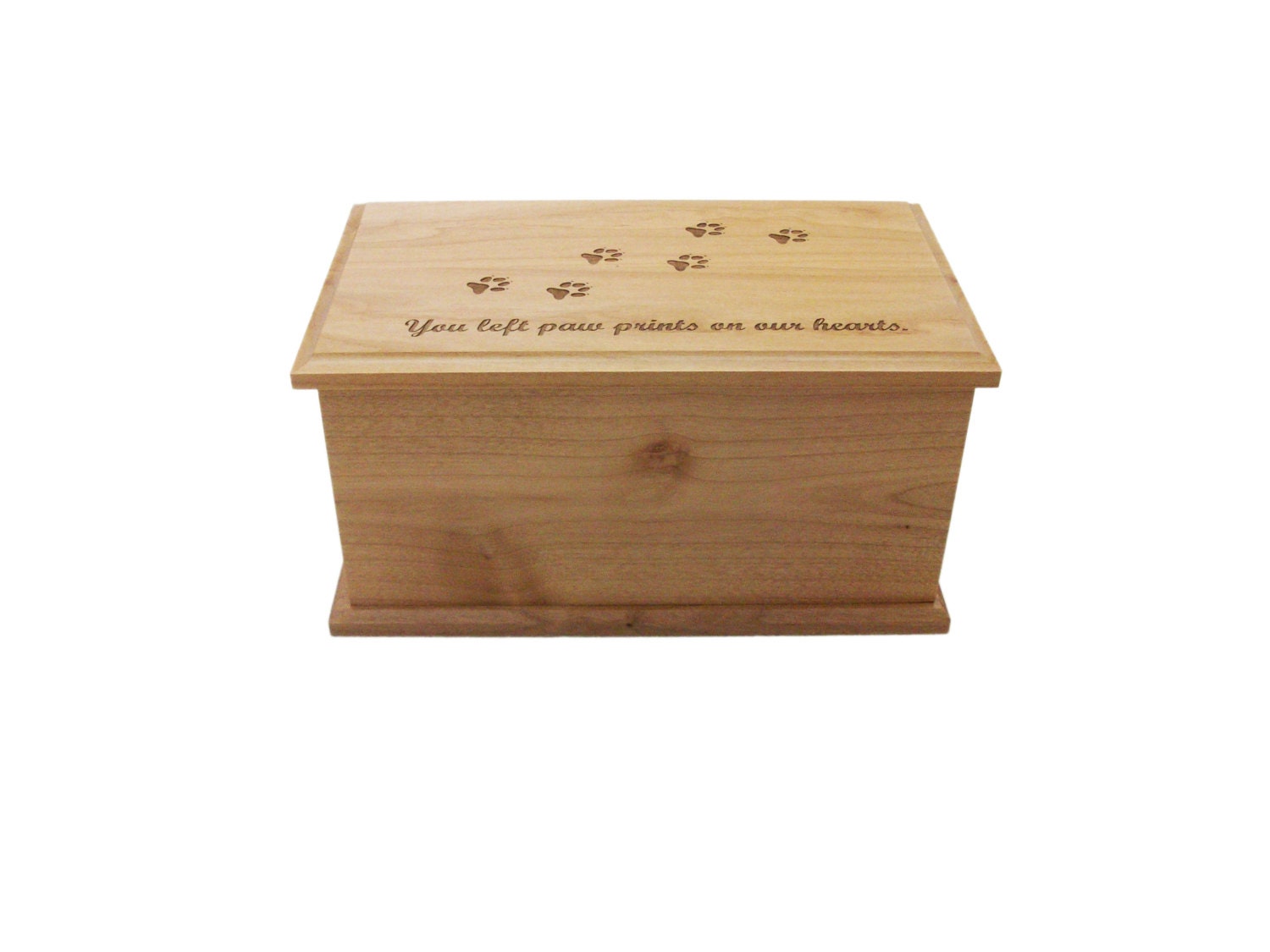 Extra-large Engraved Dog Paw Print Alder - Etsy