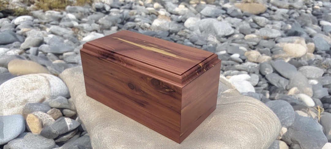 Handcrafted Cedar Cremation Urn – 200 Cubic Inches - Etsy