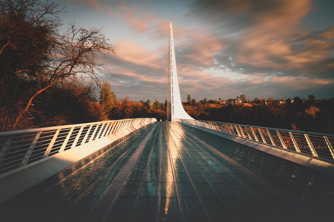 Sundial Bridge Photograph Digital Download Sundial Bridge Redding ...