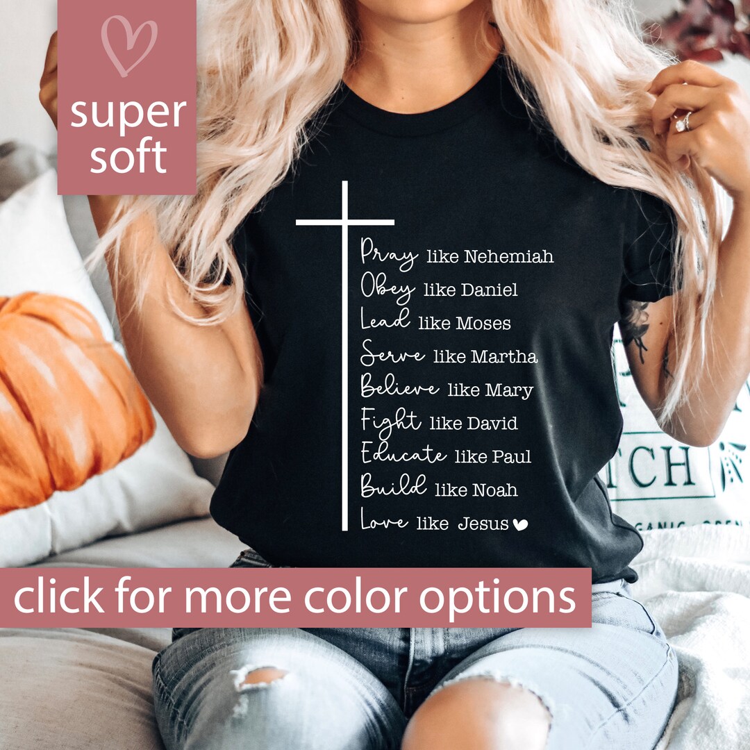 Pray Like Nehemiah Tshirt, Christian Shirt, Pray Like Neheemiah T-shirt ...