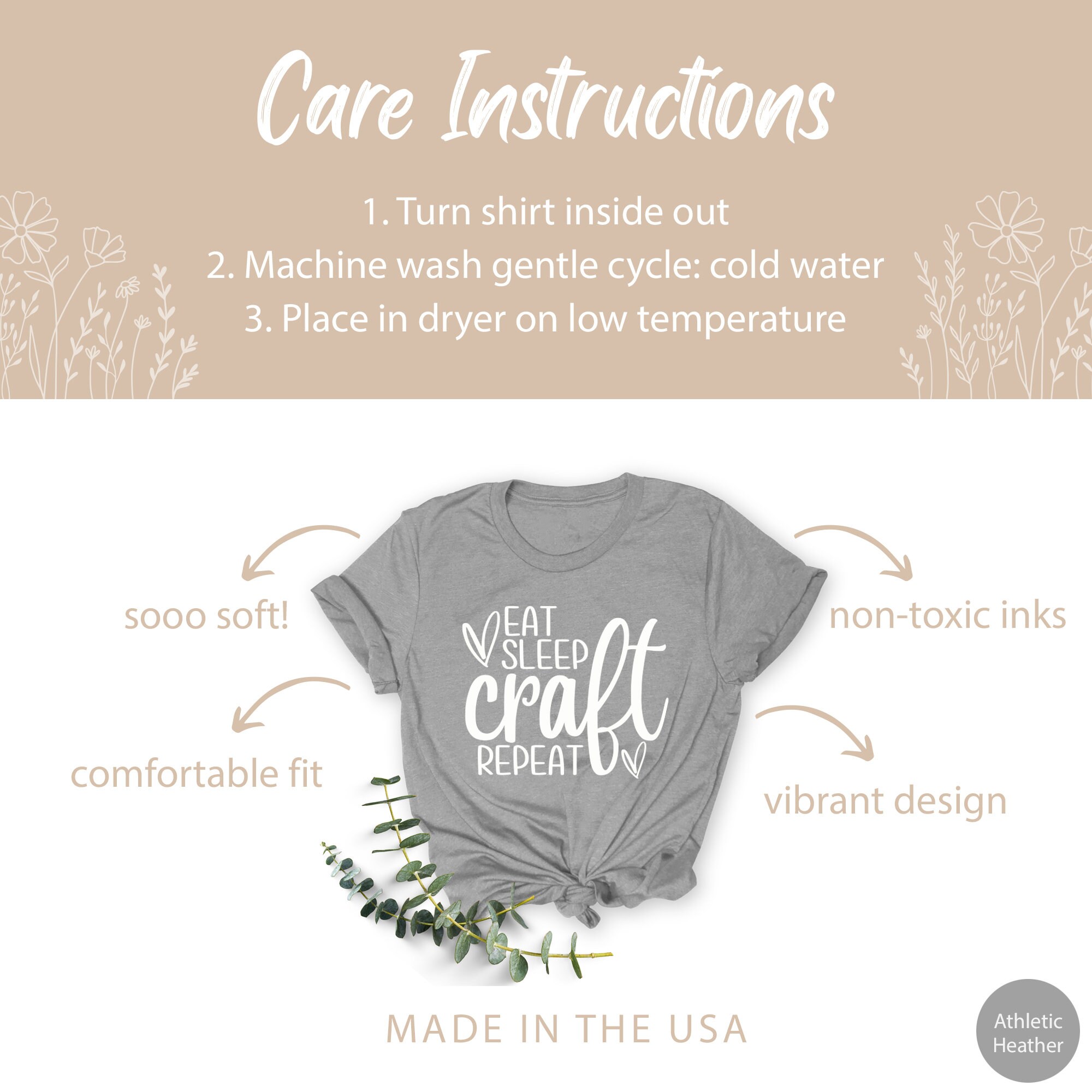 Craft Gifts, Crafting T Shirt for Women, Crafter Gift for Craft Lover ...