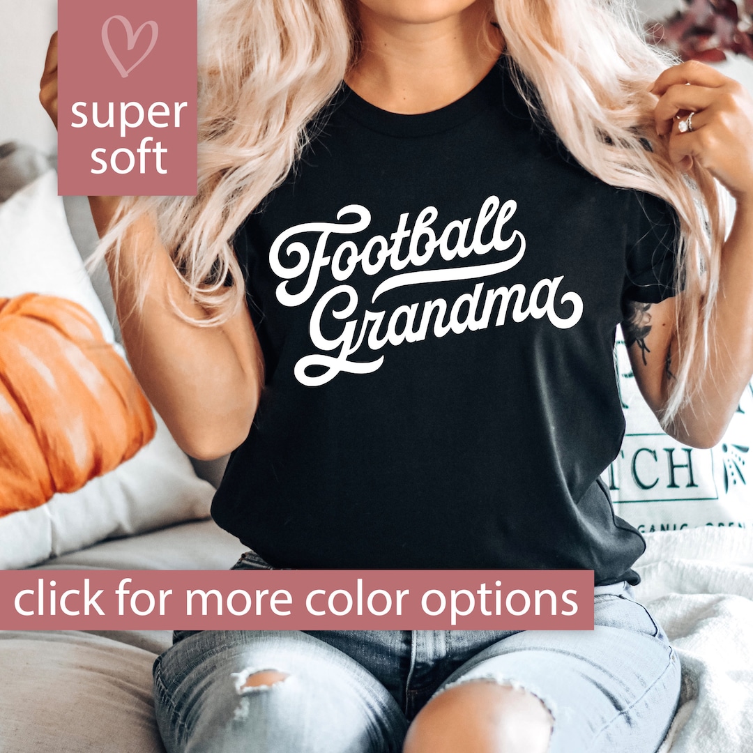Football Grandma Shirt, Football Shirt for Grandma, Gift for Grandma ...