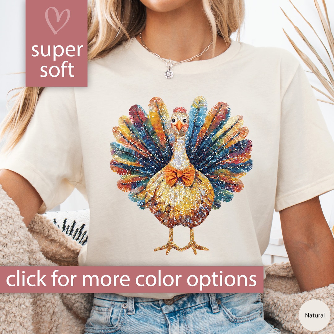 Thanksgiving Turkey Shirt for Women Thanksgiving Shirt, Turkey Tshirt ...