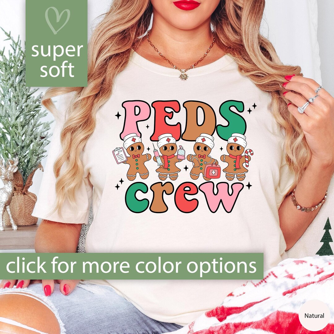 Peds Christmas Shirt, Christmas Peds Crew Tshirt, Peds Shirt for Women ...