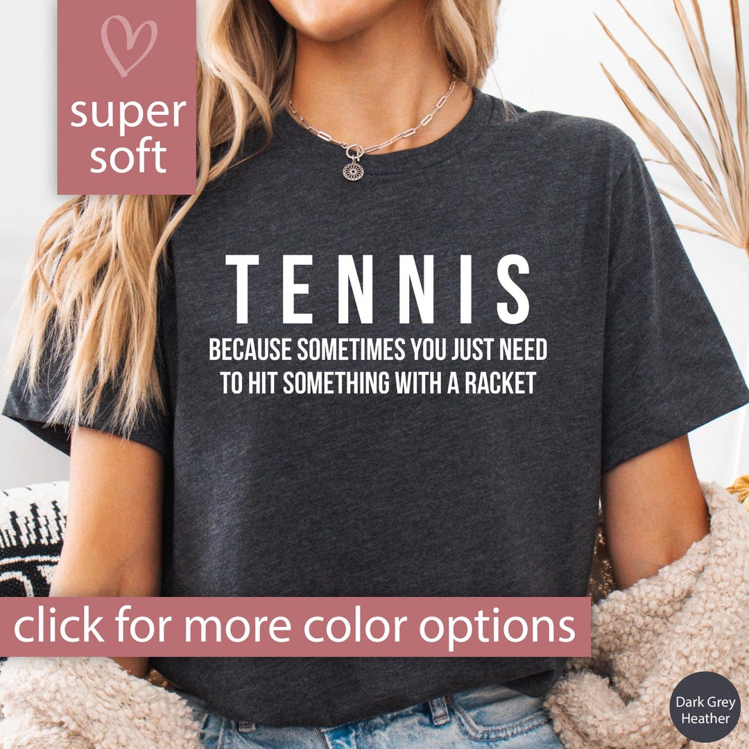 Funny Tennis Shirt, Tennis Player Gift for Her, Funny Tennis Gift ...