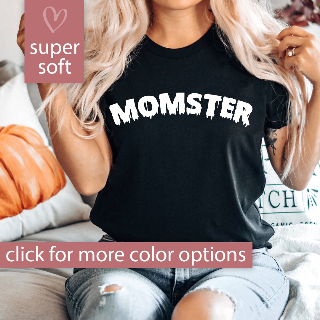 Momster Shirt for Mom for Halloween, Halloween Mom Shirt for Halloween ...