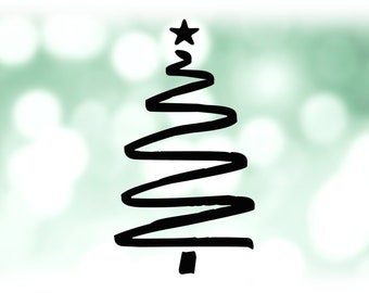 Christmas tree svg | Etsy