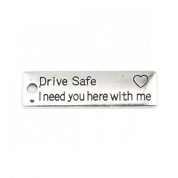 Drive Safe I Need You Here With Me Keychain - Etsy