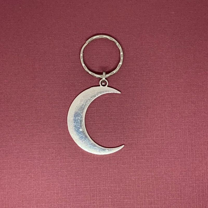 Large Moon Bag Charm - Etsy