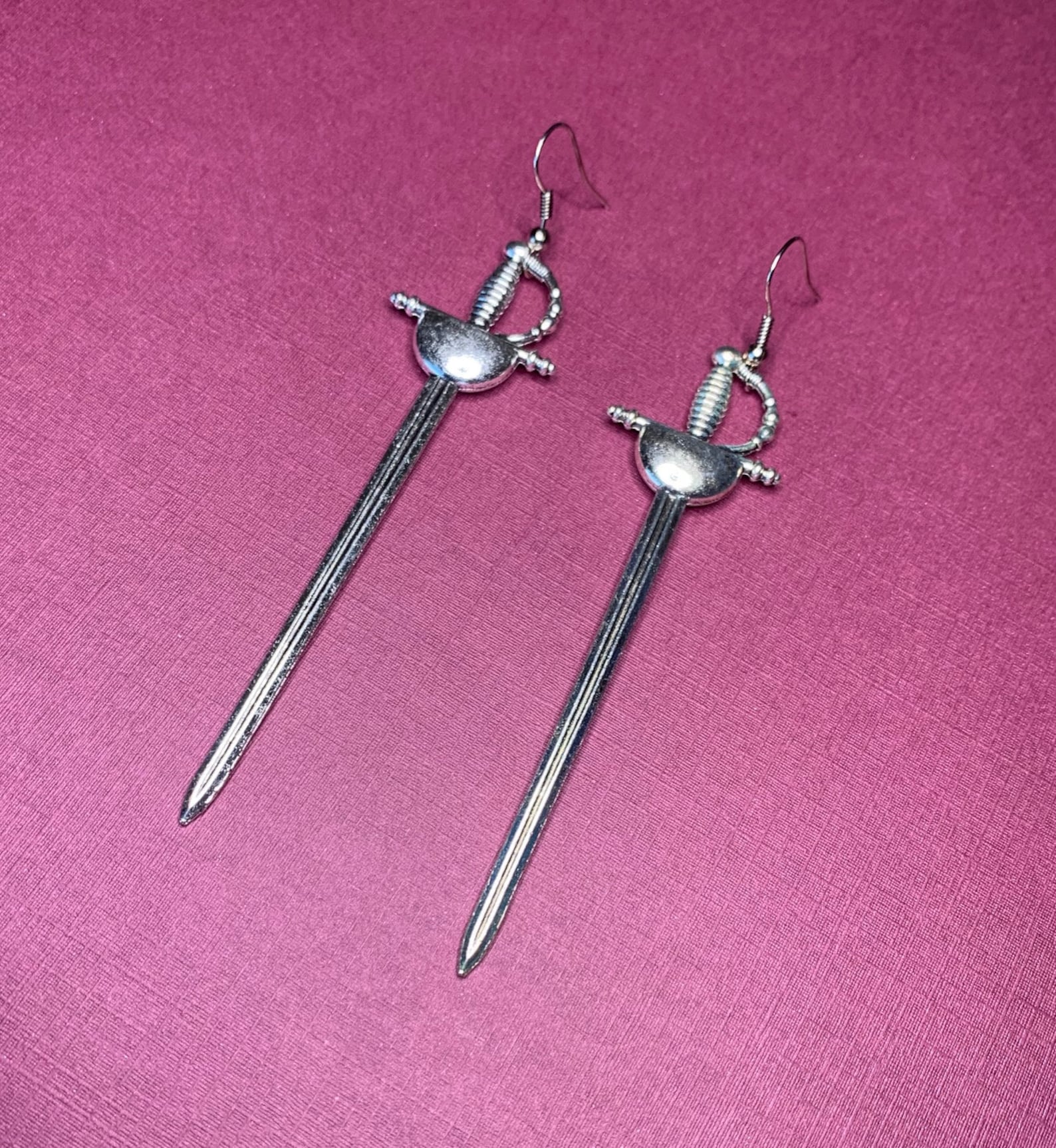 Warrior / Weapon Jewelry Necklace with Long Sword Katana | Etsy