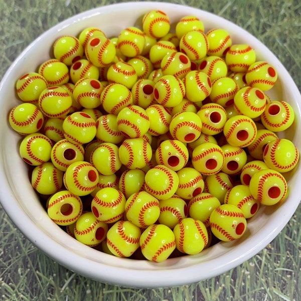 Softball Beads - Etsy
