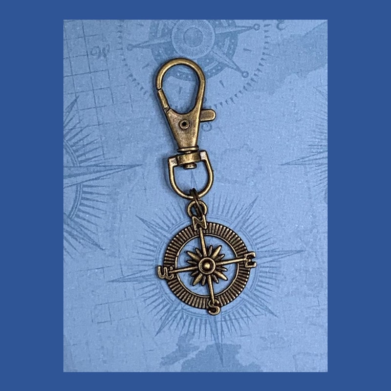 Compass Charms - Etsy