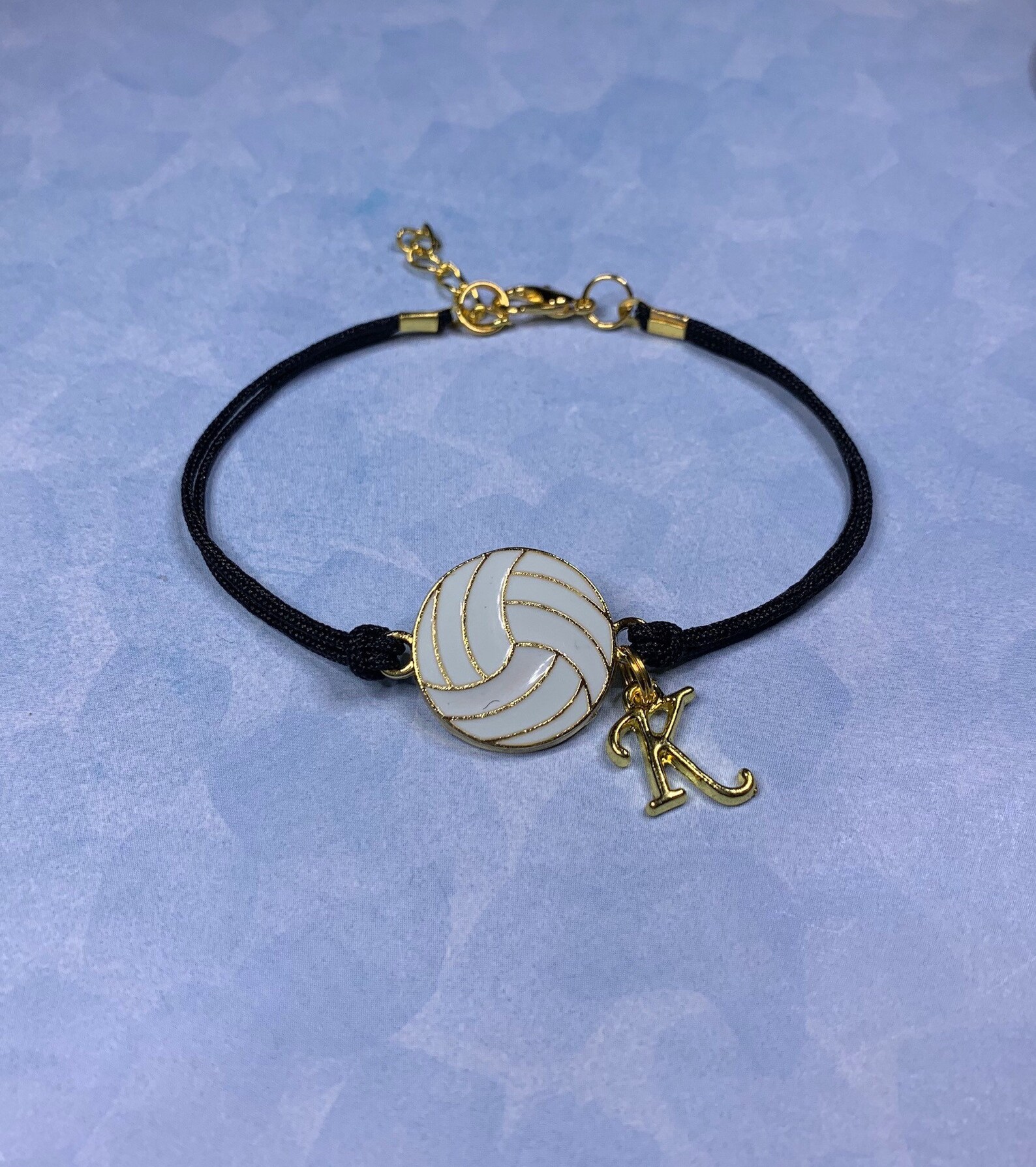 Sports Jewelry: Team Color Bracelet W/ Silver or Gold Metal White ...