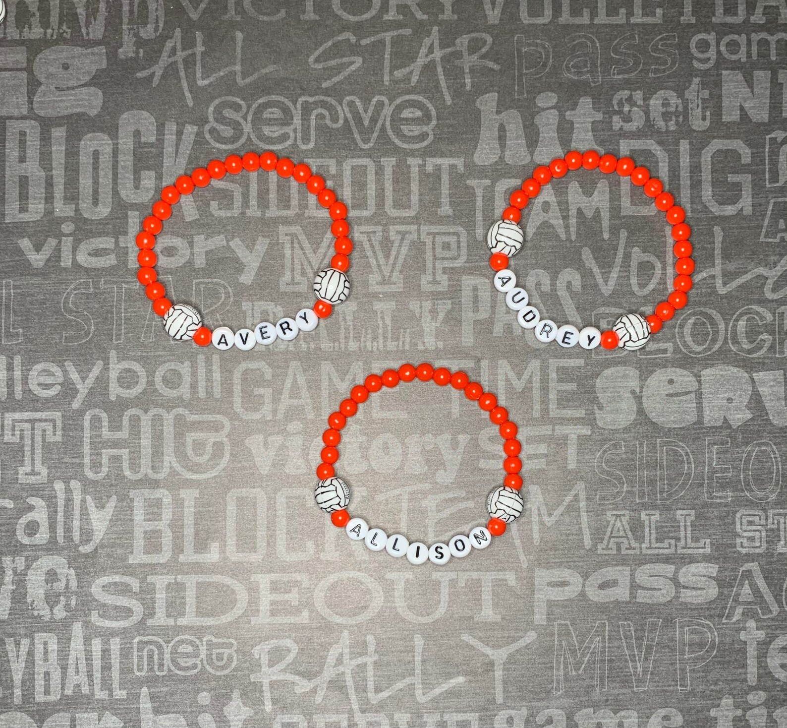 Team Bracelet With Custom Name Player Jersey Number and - Etsy