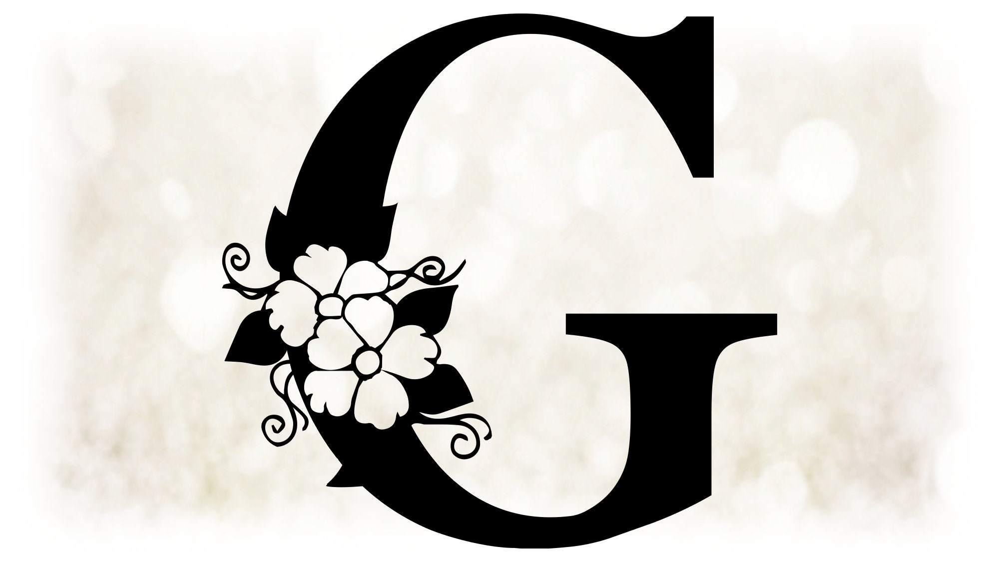 Fancy Letter G Clipart