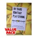 Value Pack: Red, White, or Pink Inspirational Card With Softball Charm ...