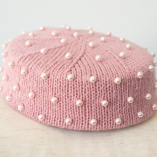 Knit Pillbox Hat - Etsy UK