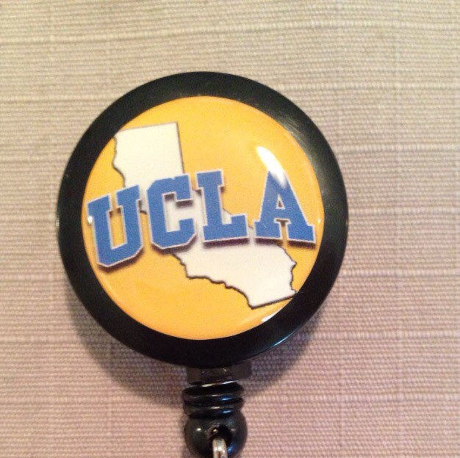 Ucla Bruins ID Badge Name Tag Holder Retractable Reel Perfect - Etsy