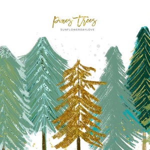 Winter Bundle Clip Art, Christmas and Winter Bundle, Snowflakes Clipart ...